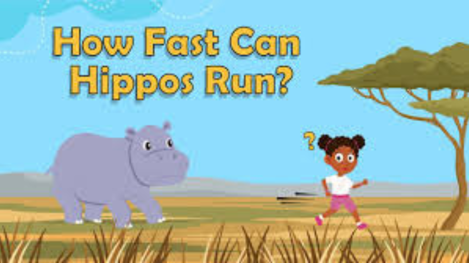 How Fast Can a Hippo Run?
